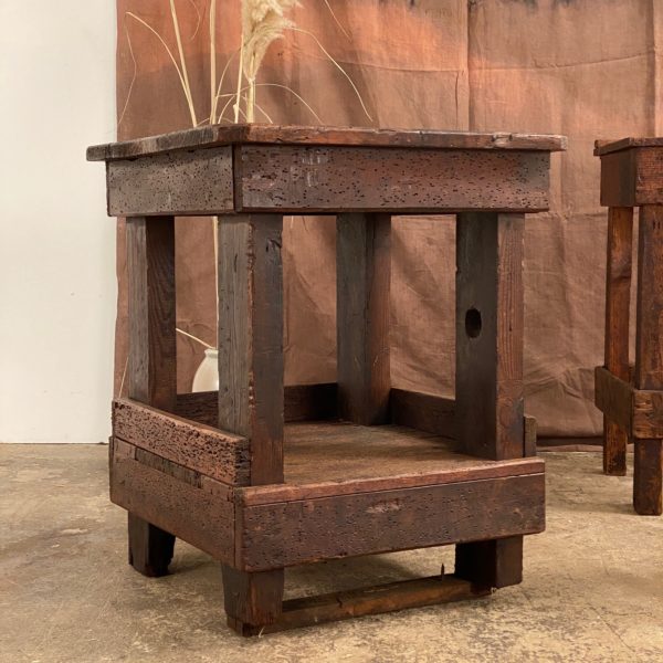 primitive wooden tables – Objet Vagabond