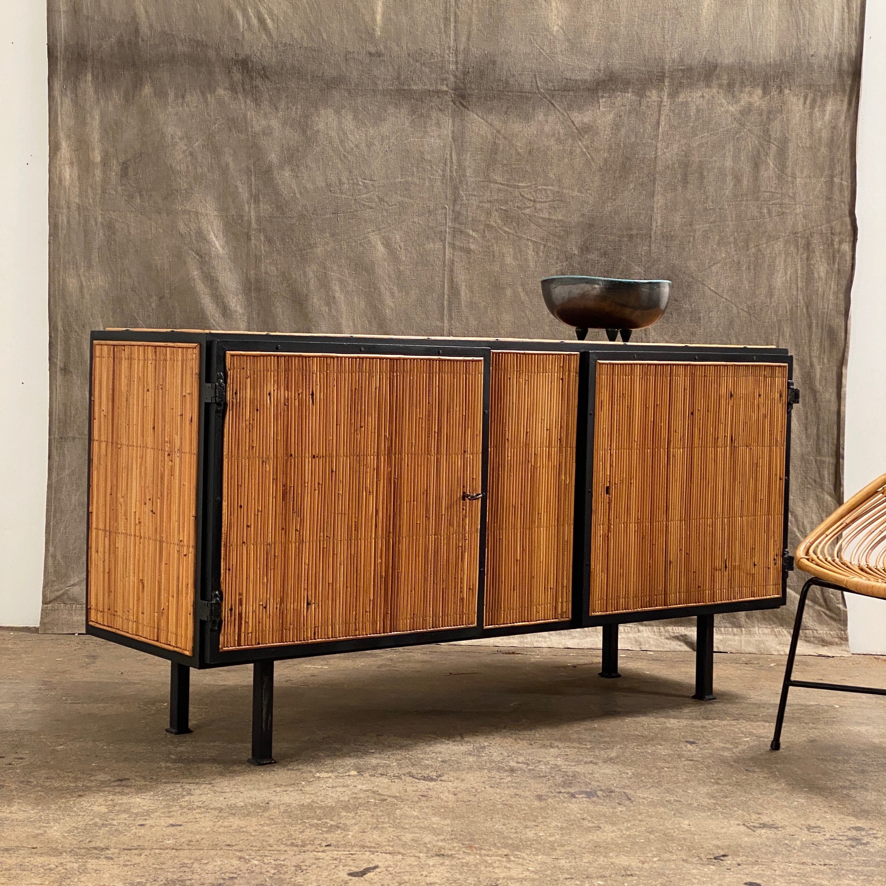 vintage rattan buffet – Objet Vagabond