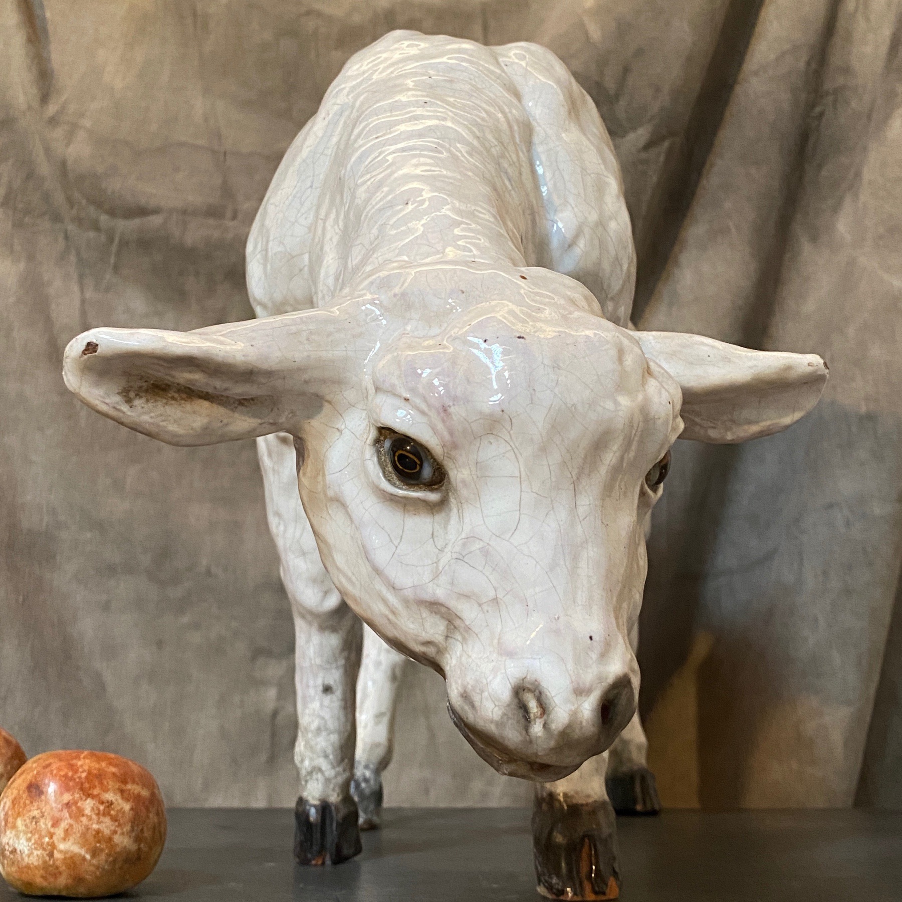 ceramic lamb sculpture – Objet Vagabond