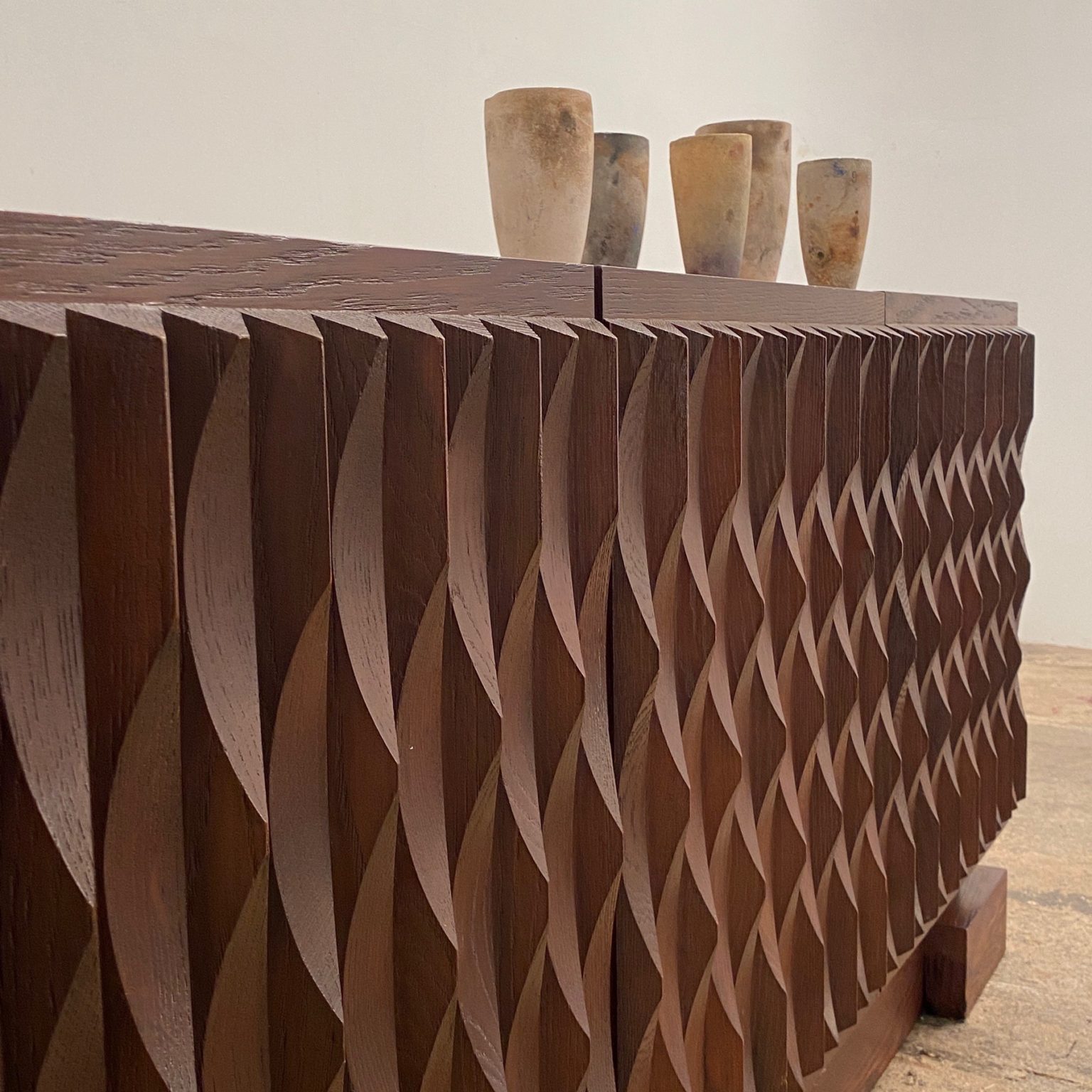 large brutalist sideboard – Objet Vagabond