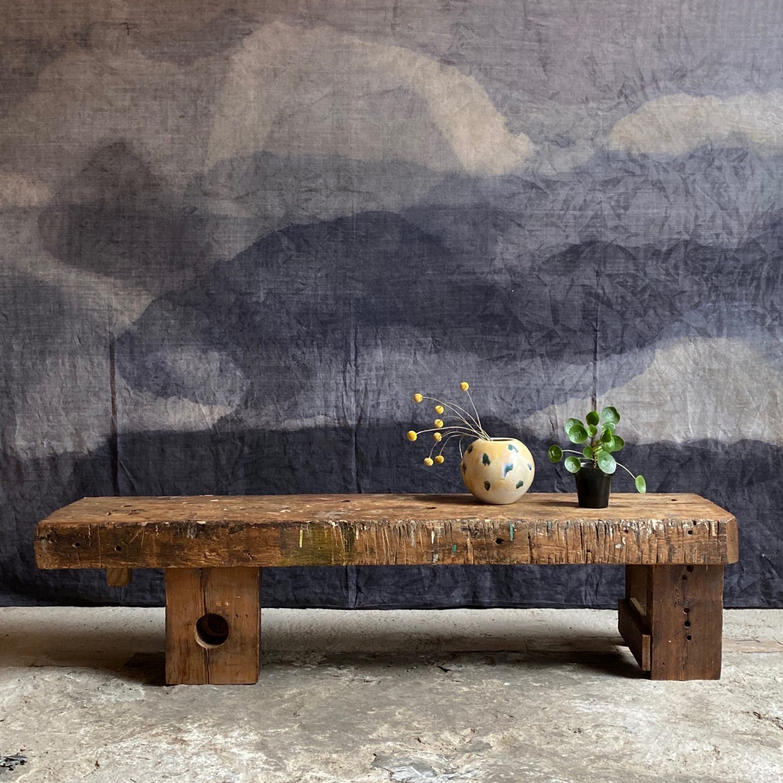 massive elm bench – Objet Vagabond