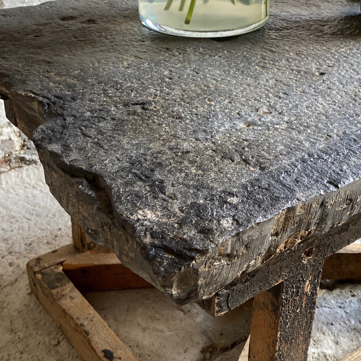 blue stone side tables – Objet Vagabond