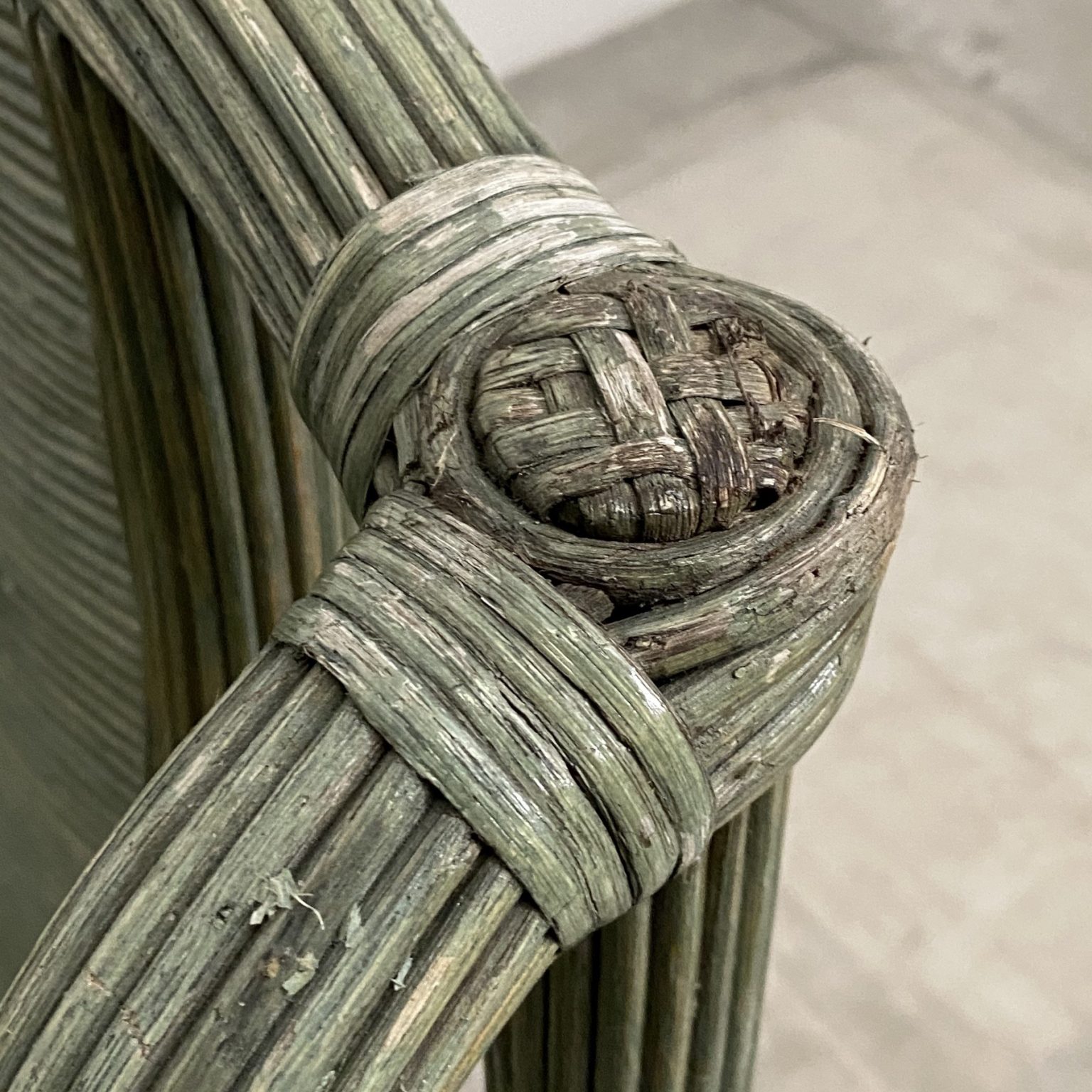 green rattan chairs – Objet Vagabond