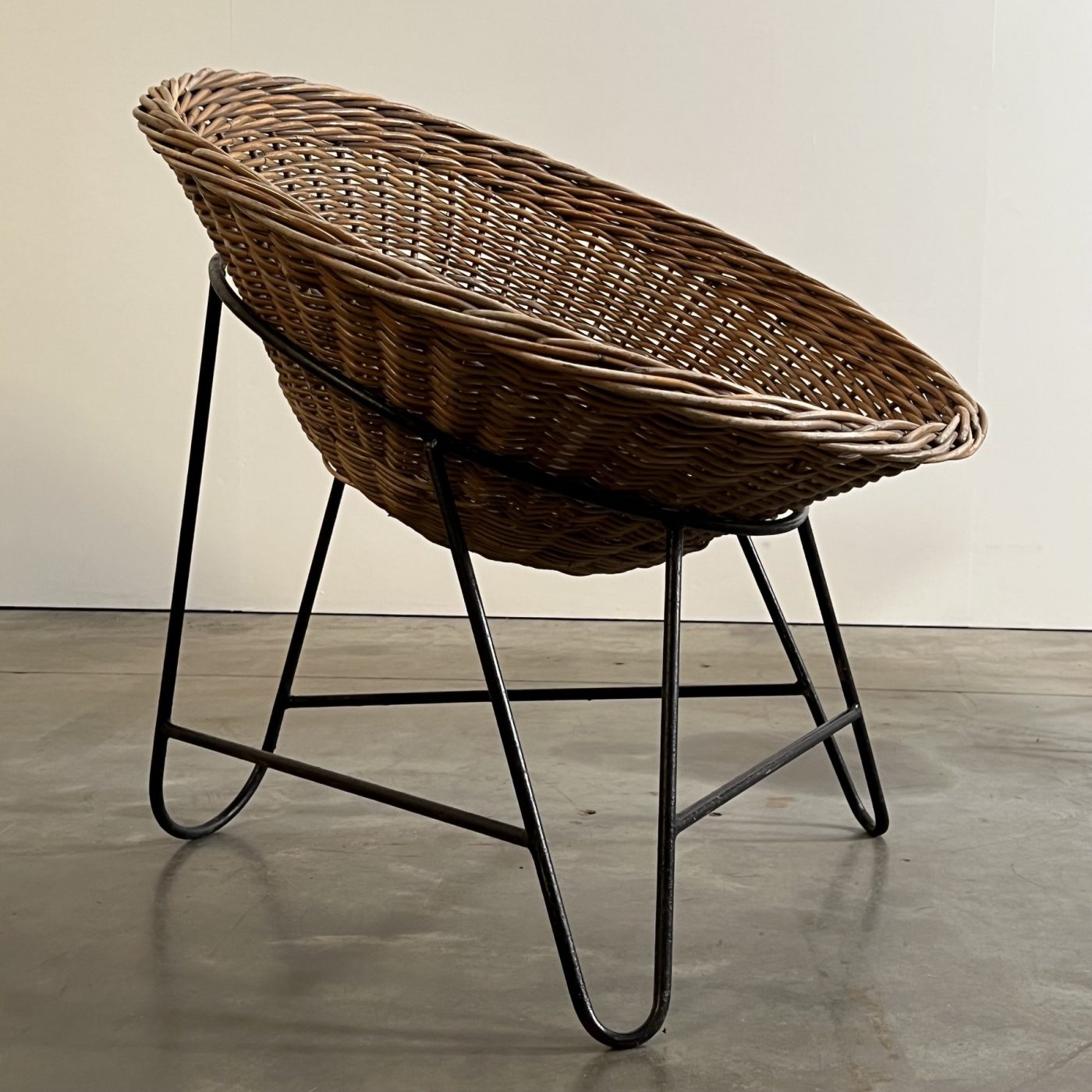 round rattan armchairs – Objet Vagabond