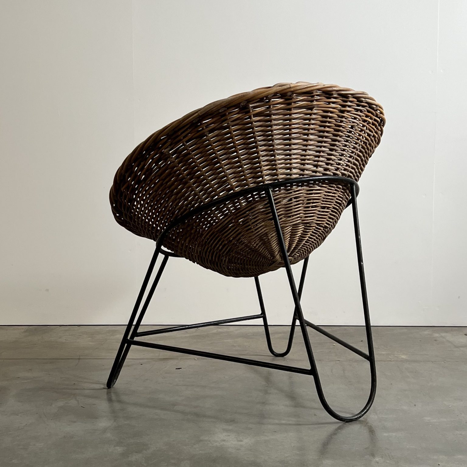round rattan armchairs – Objet Vagabond