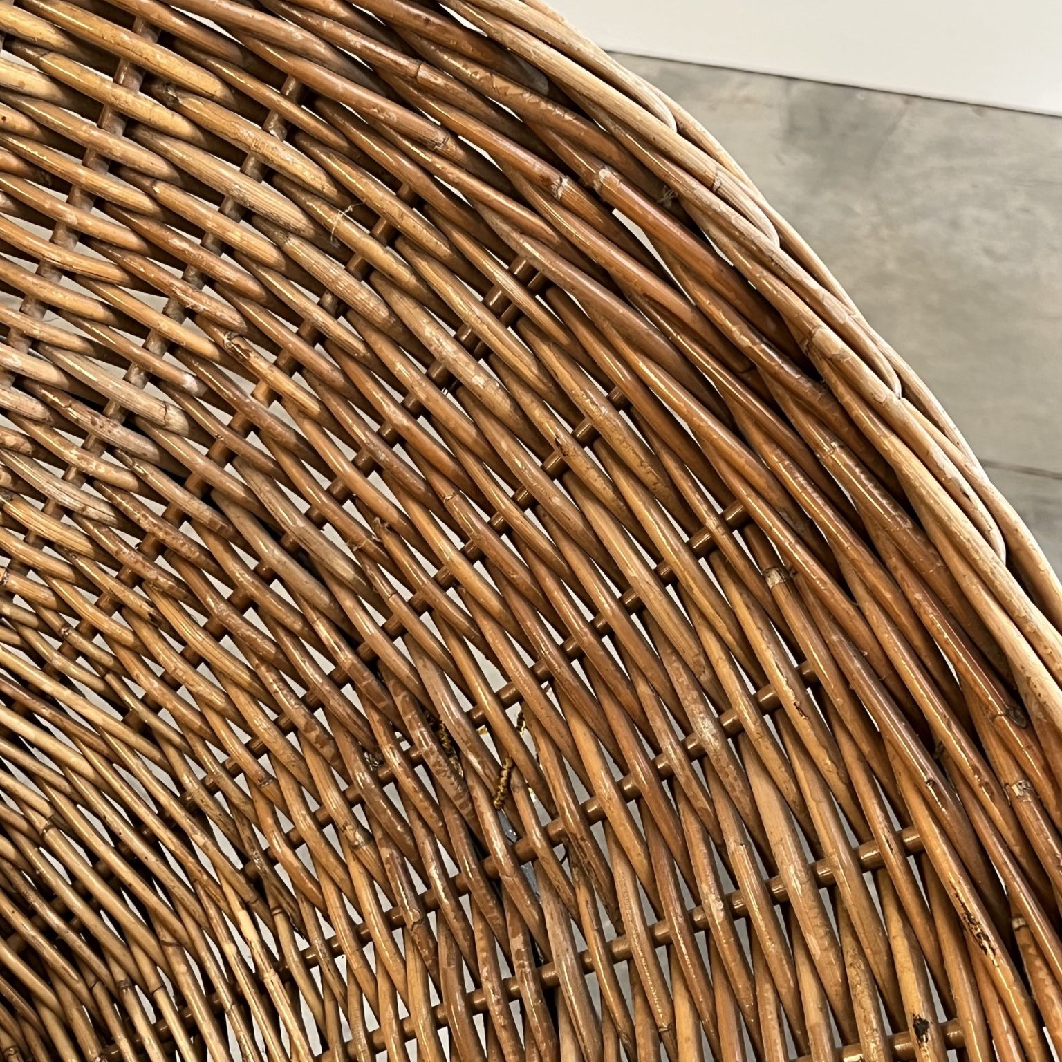 round rattan armchairs – Objet Vagabond