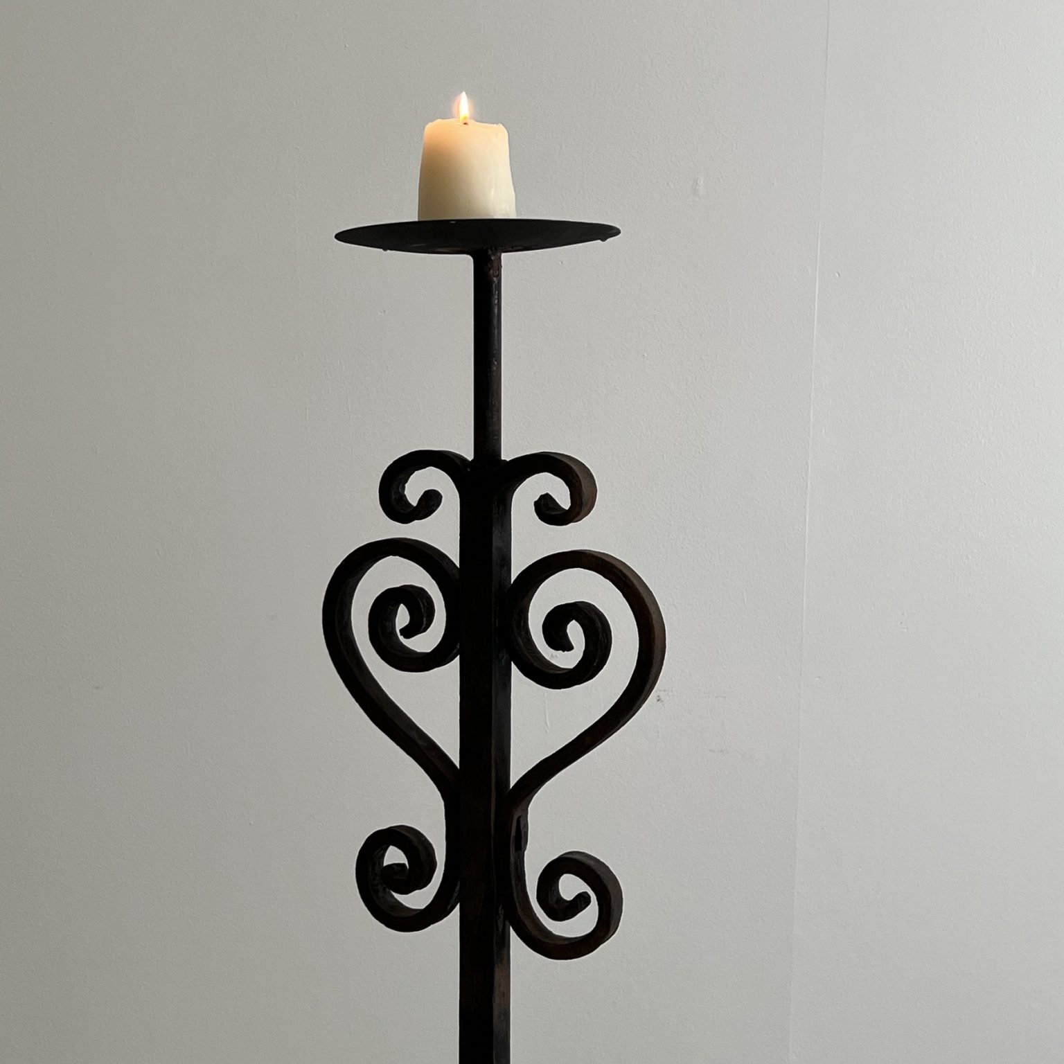 wrought iron candlesticks – Objet Vagabond