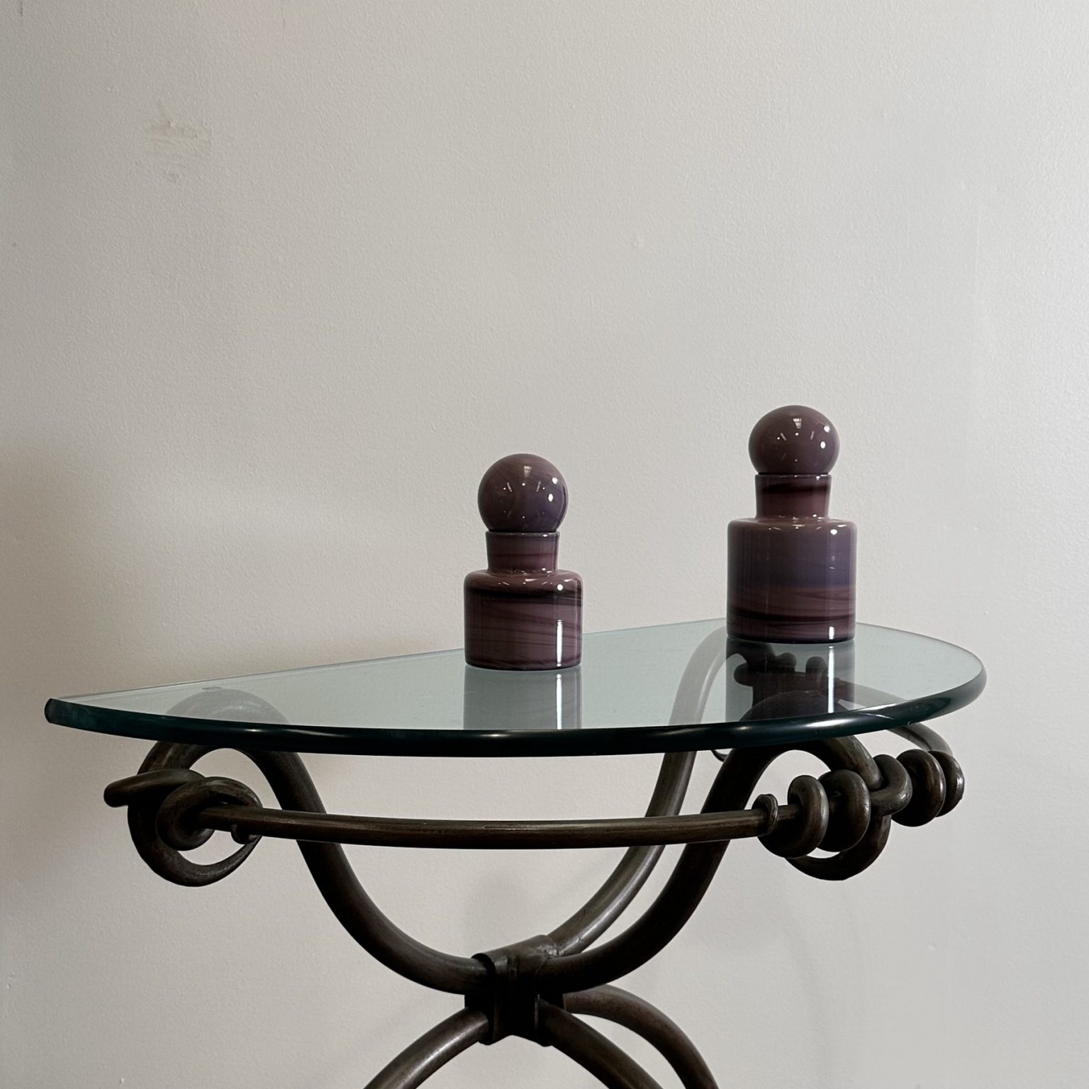 wrought iron console table – Objet Vagabond