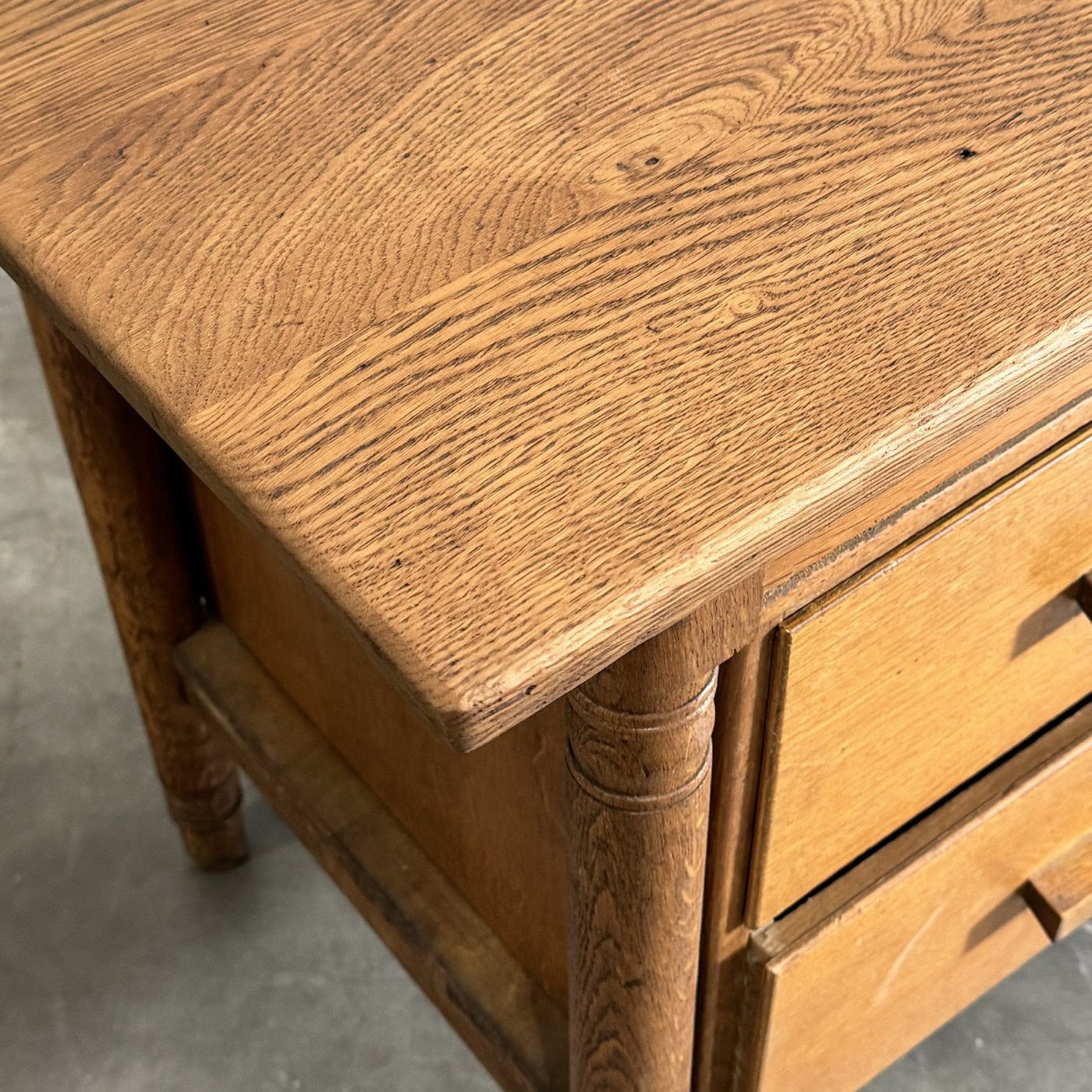 oak draper table – Objet Vagabond