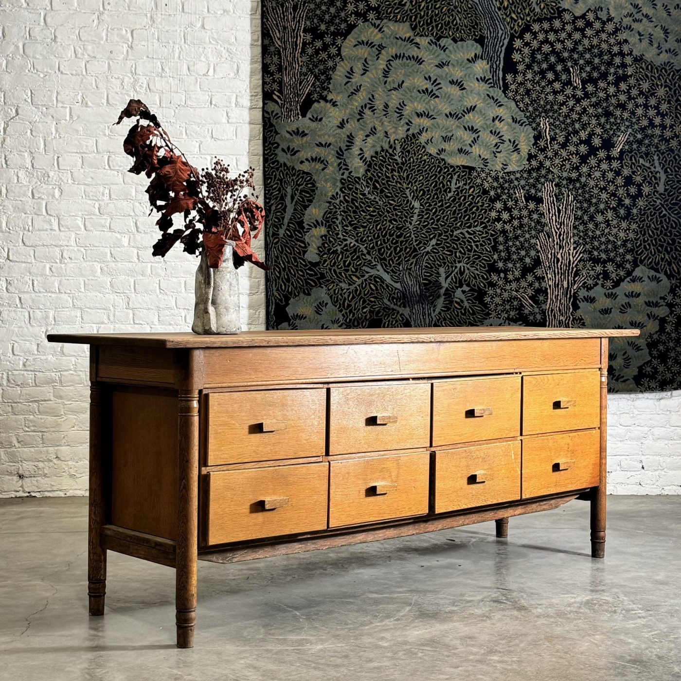 oak draper table – Objet Vagabond